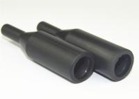 China Waterproof NBR Rubber Cable Shrouds / Heat Proof Cable Sleeve Custom Color for sale