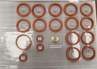 China Multi Colored Nitrile Butadiene Rubber O Ring Oil Resistant OEM / ODM Service for sale