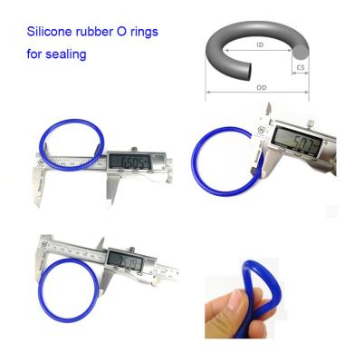 China Oil Resistant  Durable Rubber Gasket Seal Colored O Rings Standard Or Custom for sale