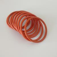 China Custom Silicone Rubber O Rings Seals / Rubber Seal Rings Heat Resistant for sale