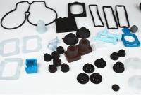 China Shanghai China High Precision Custom Rubber Products  Injection Molded Rubber Parts for sale