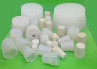 China Eco Friendly Rubber Bung Stopper / Silicone Rubber Plug For Test Tube Using for sale