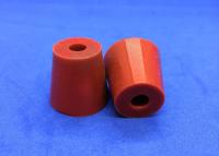 China Lab Rubber Stoppers With Holes , Silicone Stoppers For Laboratory Equipment for sale