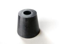 China Epdm Silicone NBR Rubber Stopper With Hole Cone Shape High Temperature Resistance for sale