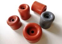 China NR Silicone SBR Silicone Rubber Furniture Stoppers Chair Leg Caps Cylinder Shape for sale