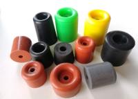 China Multi Colored Round Rubber Door Stop / Furniture Leg Caps Eco Friendly for sale