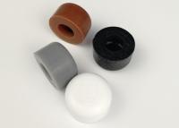 China Custom Color Rubber Furniture Stoppers , Wall Mount Door Stopper Rubber Caps for sale