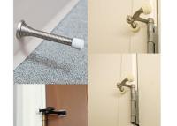 China Custom Color Rubber Furniture Stoppers , Wall Mount Door Stopper Rubber Caps for sale