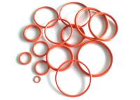 China AS568 standard rubber silicone colored high pressure and heat resistant o ring for sale
