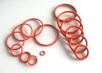 China Factory supplier custom size 2,3,4 inch silicone o ring  heat resistant oil sealo-ring seals for sale