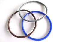China Factory supplier custom colored ringed flat square rectangle section silicone o ring for sale