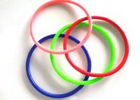 China Factory supplier custom colored ringed flat square rectangle section silicone o ring for sale