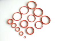 China Rubber compression manufacturers high temp oil seal custom ring blue red colored silicone O ring seals for sale