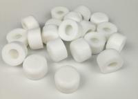 China Custom Size White Hinge Pin Spring Loaded Door Stop Replacement Bumper Rubber Tips for sale