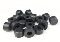 China Durable Custom Rubber Products Silicone Spring Door Stop Replacement Rubber Tips for sale