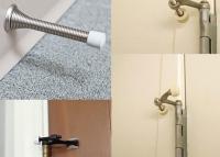 China Durable Custom Rubber Products Silicone Spring Door Stop Replacement Rubber Tips for sale