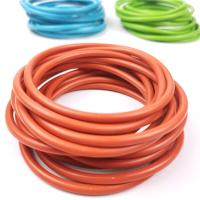 China Colored Fuel Resistant Rubber Seal Rings 40Shore A- 90 Shore A Hardness for sale