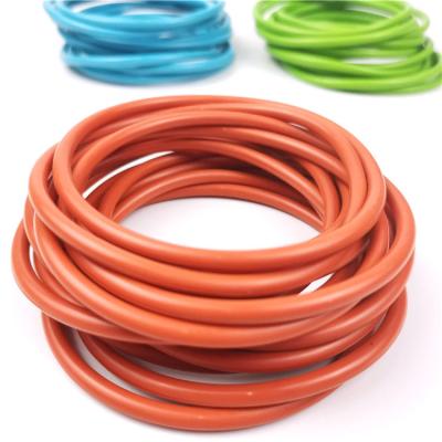 China Colored Fuel Resistant Rubber Seal Rings 40Shore A- 90 Shore A Hardness for sale