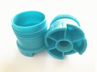 China Pin Box Blue Black Green Oil Tubing PP Plastic Steel Thread Protectors for sale