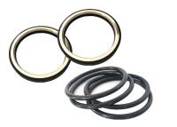 China Customized Y Type FIG 1502 NBR HNBR Plug Valve Seals for sale
