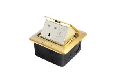 China Golden Color Polished Dual Pop Up Floor Outlet HGD -3F / AC2 CE Certificate for sale