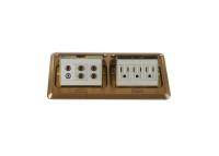 China Brushed Metal Face Floor Mounted Pop Up Box for sale