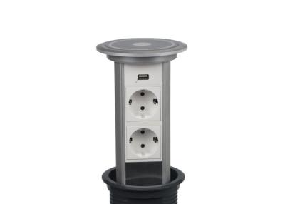 China Aluminium Alloy Kitchen Pop Up Power Sockets Convenient Space - Saving for sale
