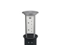 China AC 250V 13A Kitchen Pop Up Sockets FGGP Motorised With Built - In Bluetooth Speaker for sale