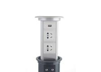 China Auto Retractable Power Outlet Kitchen With 1.75m 10A 250V IEC C13 To AC Power Cord for sale