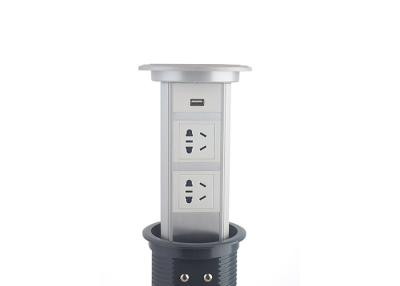 China Auto Retractable Power Outlet Kitchen With 1.75m 10A 250V IEC C13 To AC Power Cord for sale