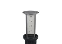 China Fire - Proof Pop Up Kitchen Electrical Plugs 102mm Cutout High Temperature Resistant for sale