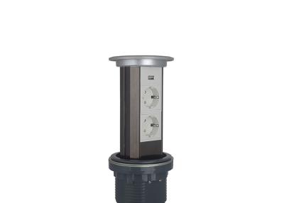 China Motorised Kitchen Pop Up Sockets , Kitchen Worktop Electrical Sockets for sale
