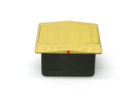 China 16A 250V Square Electrical Outlet Pop Out High Impact And Mechanical Strength for sale