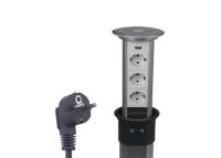 China Smart Conference Table Pop Up Outlets High Safety With Anti - Pinch Protection for sale