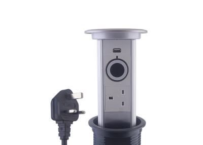 China Built In Type Countertop Plug Sockets One Key Design High Temperature Resistant for sale