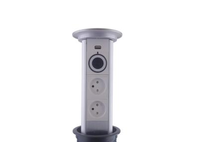 China Israel High Safety Recessed Receptacles With Anti - Pinch Protection kitchen Motorized pop socket for sale