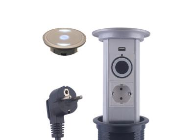 China TUV Approved Motorized Pop Up Outlet Refined Hardened Scratch - Resistive PVC Plastic for sale