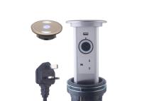 China 250V 13A Motorised Pop Up Electrical Plug Socket With CE / TUV Certification for sale