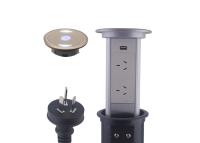China SAA Approved Motorized Pop Up Socket , 10A 250V Motorised Pop Up Powerpoint for sale