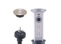 China 2 x AU Outlets Outlets Automatic Pop Up Socket Durable High Temperature Resistant for sale