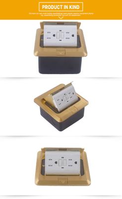 China Waterproof Pop Up Floor Socket 16A Floor Mounted Socket for sale