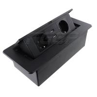 China 20 Amps 250V Table Pop Up Outlets With Aluminium Alloy Cover for sale