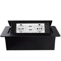 China Multimedia Recessed Table Pop Up Outlets Waterproof 125 Volts for sale