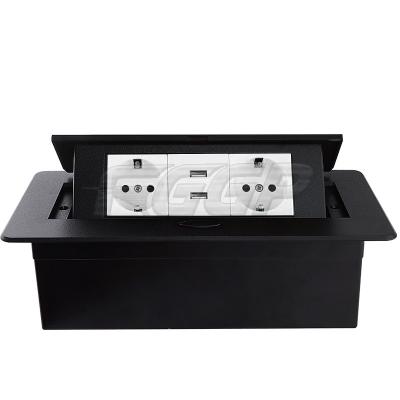 China Multimedia Recessed Table Pop Up Outlets Waterproof 125 Volts for sale