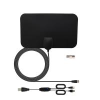 China Enhanced Signal Strength with Integrated Power Supply TV Antenna Amplifier and 1.5C-2V Black Wire for sale