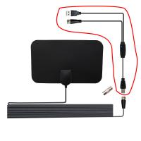 China Indoor Tv Antenna Amplifier Power Supply Connector F male Gain 25±3 Intergrated Circuit for sale