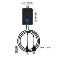 China Adjustable TV Signal Amplifier T31 for HDTV Antenna Satellite Receiver DVB-T Tuner DVB-T2 Frequency Range 470-862mhz for sale
