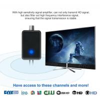 China Adjustable TV Signal Amplifier T31 for HDTV Antenna Satellite Receiver DVB-T Tuner DVB-T2 Frequency Range 470-862mhz for sale