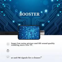 China Adjustable TV Signal Amplifier T31 for HDTV Antenna Satellite Receiver DVB-T Tuner DVB-T2 Frequency Range 470-862mhz for sale