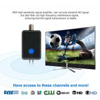 China VHF/UHF170-240mhz Frequency Range Digital HDTV Signal Amplifier Booster for Cable TV Fox Antenna HD Channel 25DB Low Noise for sale